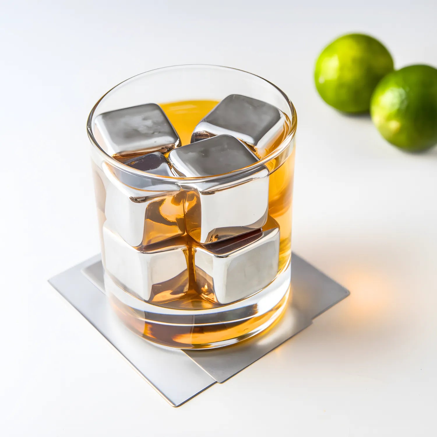 Metal Ice Cubes | Reusable for Perfectly Chilled Drinks – BarNeed